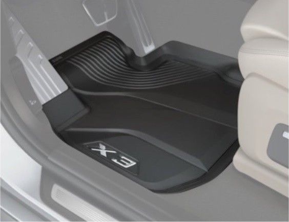 Pirkt Melni priekšējie gumijas paklāji BMW X4 (G02) - WESS Select